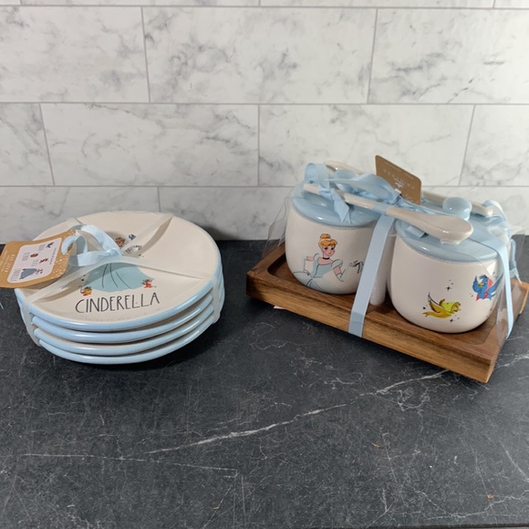 Rae Dunn | Dining | Rae Dunn Set Of Cindrella Plates And Magic And ...